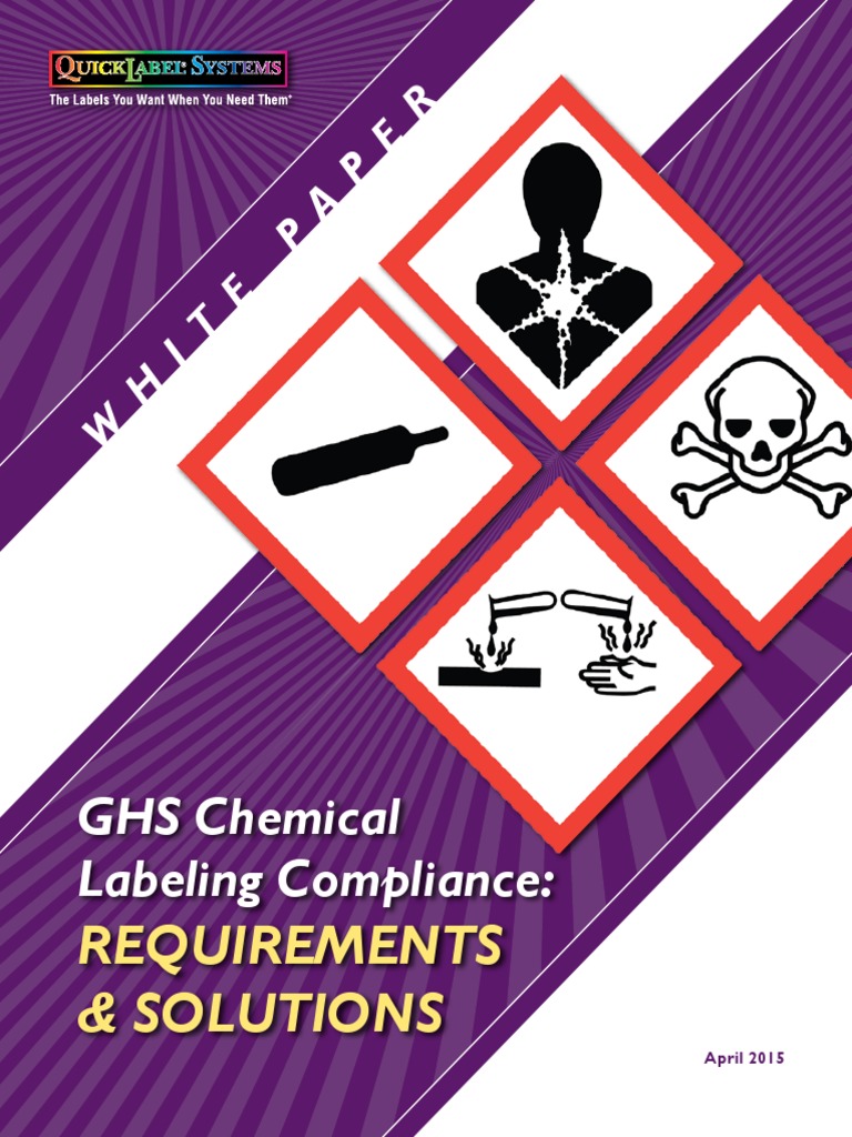 QuickLabel GHS Labeling White Paper | PDF | Chemistry | Nature