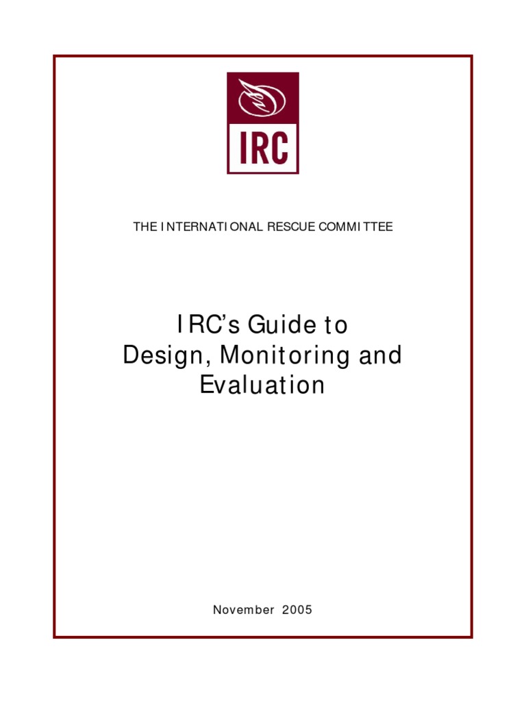 IRC Guide Design Monitoring Evaluation | PDF | Causality | Evaluation