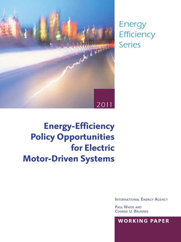 EE Policy Opportunities For EM-Driven Systems Paul - Waide | PDF ...