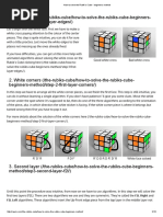 Old Pochmann 3BLD Method Guide | PDF | Logic Puzzles | Recreational ...