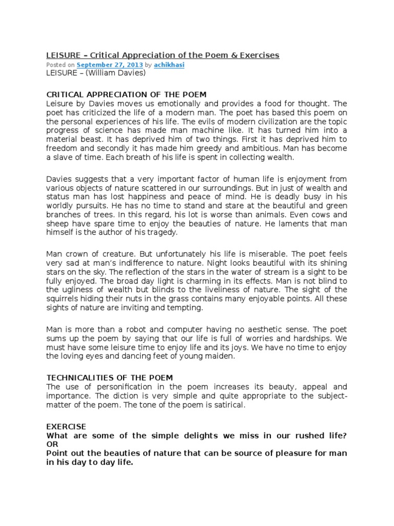 Ba English Poems Download Notes | PDF | Irony | Hope