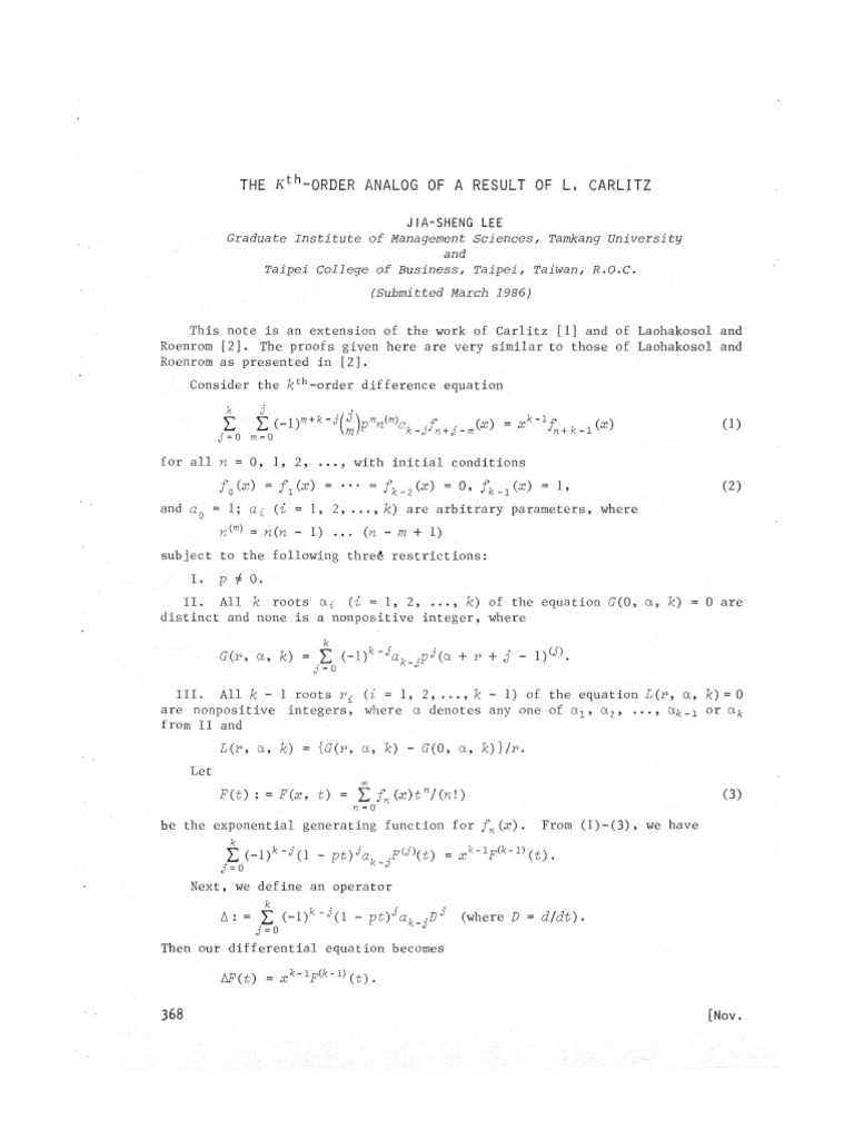 Lee 2 | PDF | Equations | Applied Mathematics