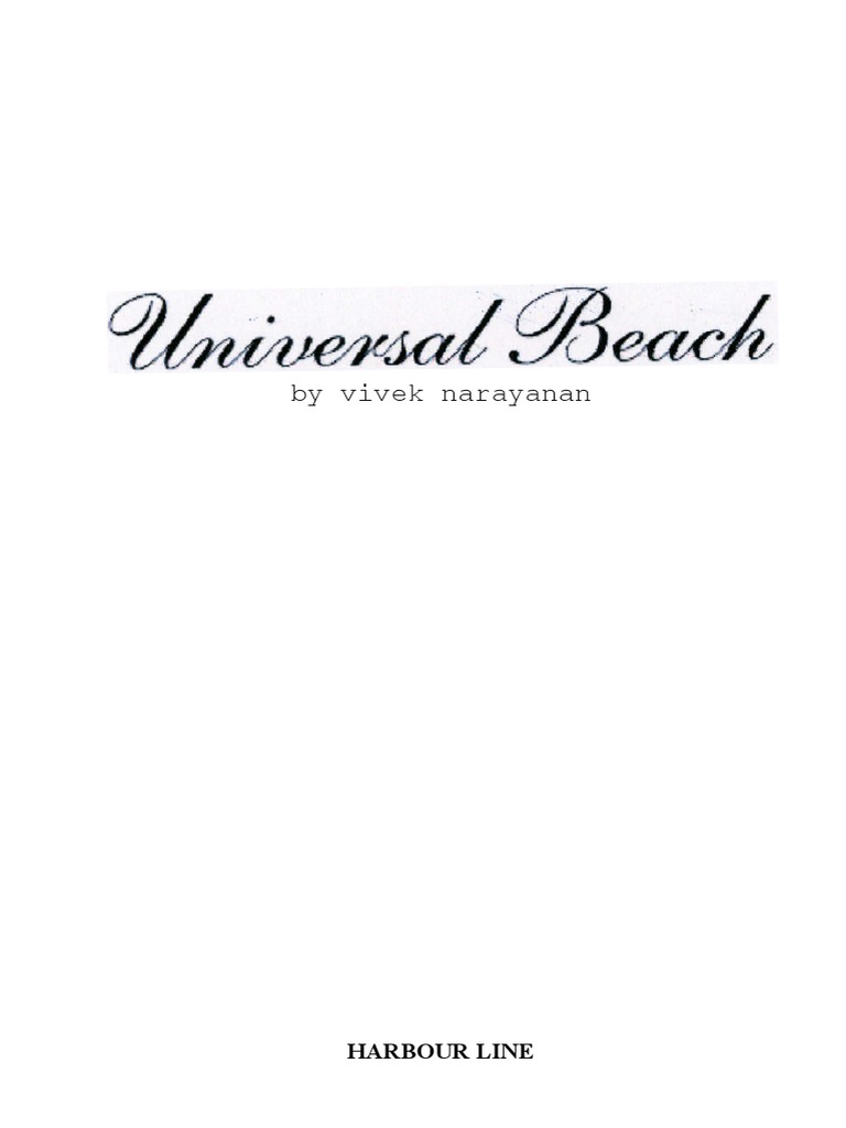 Vivek Narayanan - Universal Beach Indian Edition | PDF | Nature