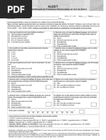 AUDIT - Alcohol Screening Test (Traduzido) | PDF | Alcoolismo ...