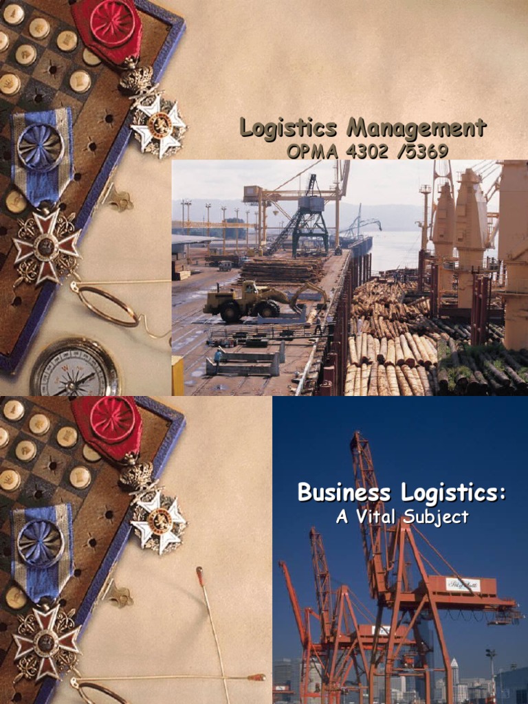 1 Introduction Logistic | PDF | Logistics | Supply Chain