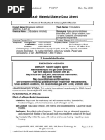 Natural Gas Safety Data Sheet | PDF | Combustion | Fires