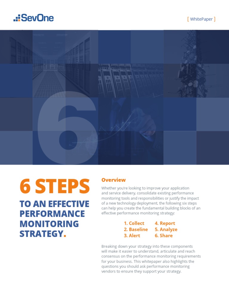 6 Steps To An Effective Performance Monitoring Strategy | PDF
