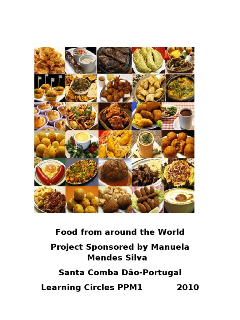 Food From Around The World Final | PDF | Hot Dog | Food Ingredients