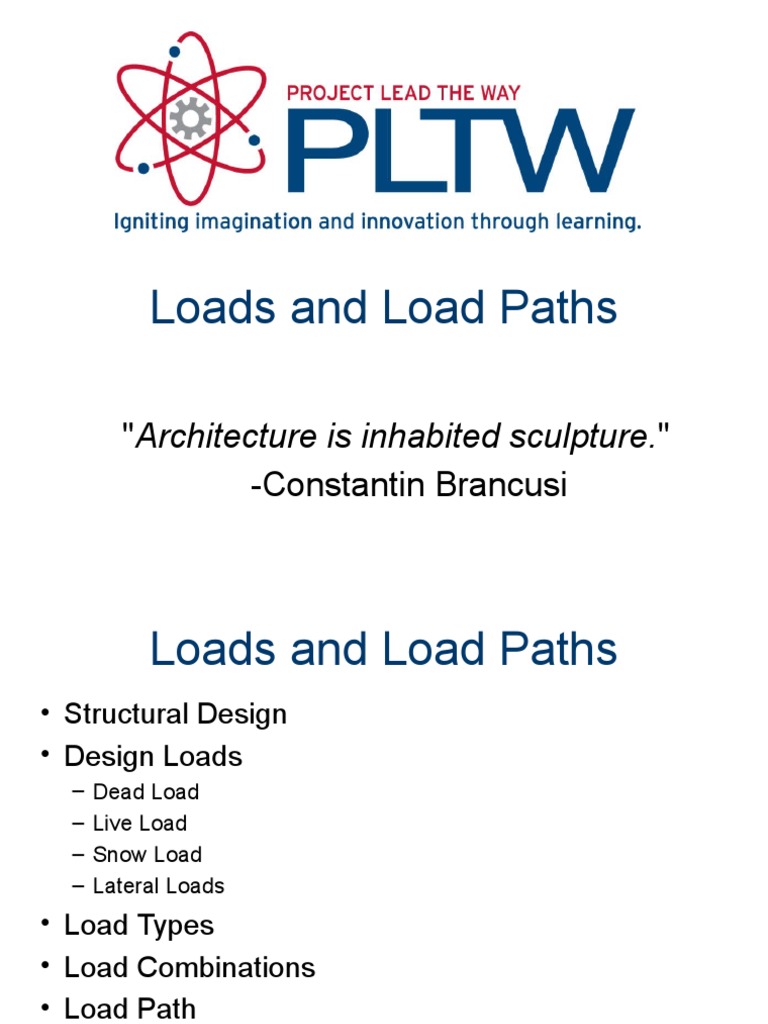 Loadsand Load Paths | PDF | Structural Load | Framing (Construction)