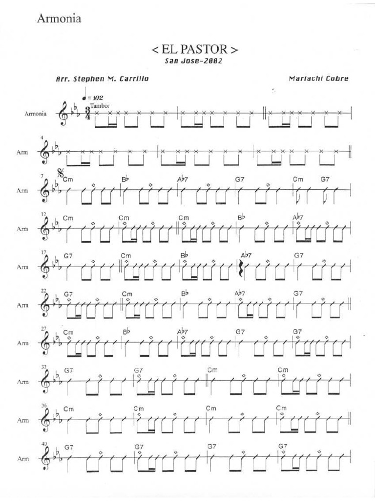 El Pastor Armonia | PDF