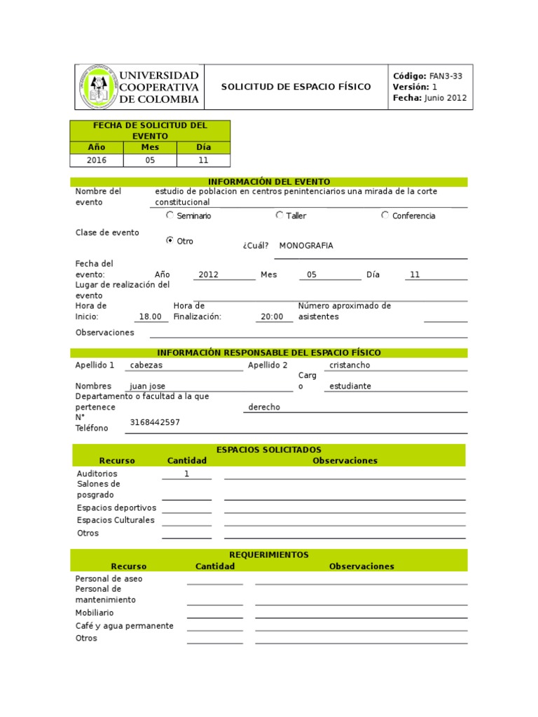 Formato Solicitud de Espacio (1)