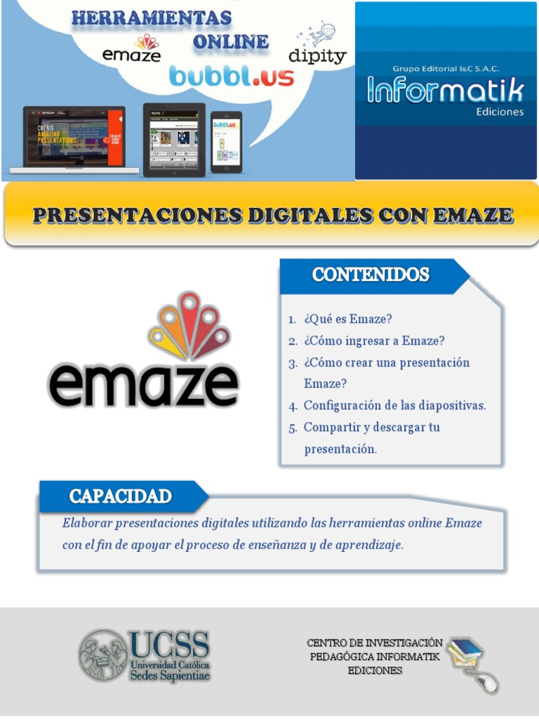 Manual de EMAZE | PDF | Microsoft PowerPoint | HTML