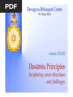 Rules For Reading The Dasamsa Chart | PDF | Planets In Astrology ...