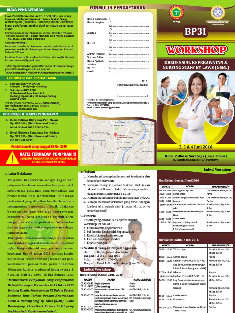 Brosur Kredensial & NSBL | PDF