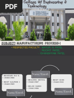 Process Parameter Sheet | PDF | Machines | Industrial Processes