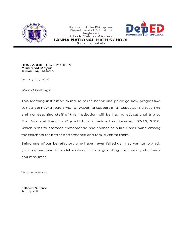 Letter Fieldtrip | PDF | Wellness