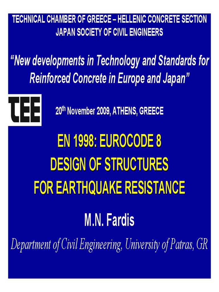En 1998 - Eurocode 8 Design of Structures Design of Structures For ...