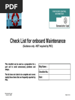 Checklist For ISPS: Preparation For Port-Inspections | PDF | Regulatory ...