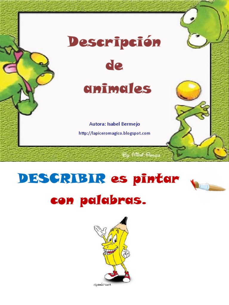 Descripcion de Animales | PDF | Vacas | Mamíferos