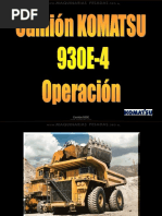 Manual Caex 930E-4 PDF | PDF | Camión | Neumático