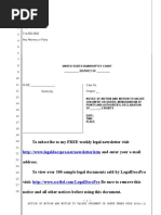 Sample Opposition To Rule 60 (B) (1) Motion To Vacate Judgment | PDF ...
