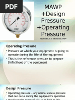 MAWP vs Design Pressure Explained | PDF | Boiler | Pressure