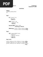 Osterized Tube Feeding Recipe | PDF | Cooking, Food & Wine | Wellness