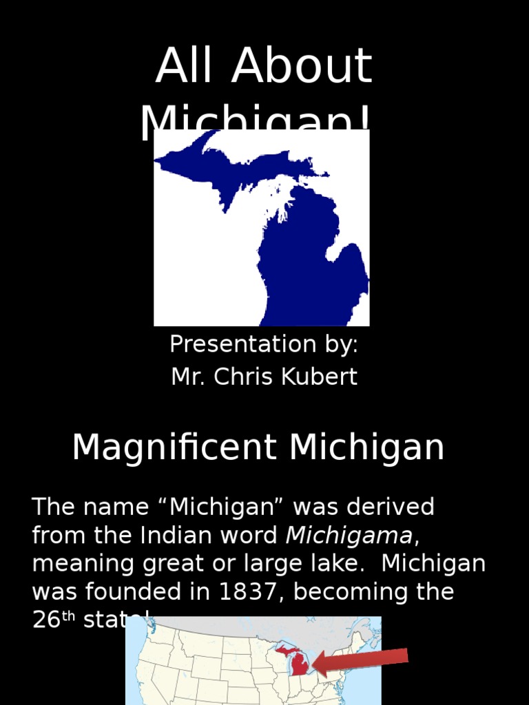 Discover Michigan: History and Fun Facts | PDF