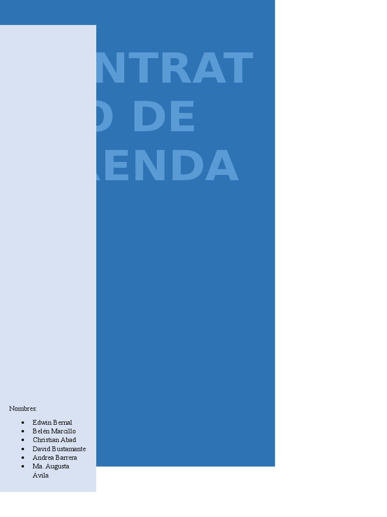 Ejemplo de Contrato de Prenda | PDF | Pagos | Derecho civil (sistema legal)