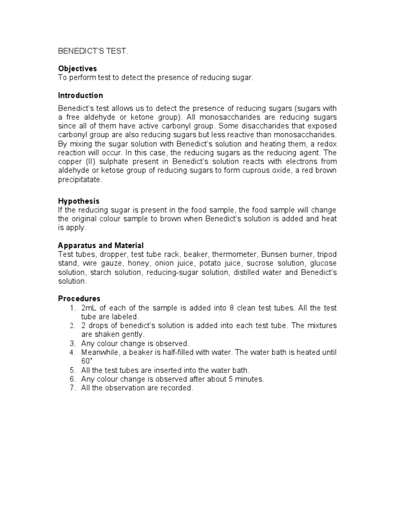 Ben Edict | PDF | Carbohydrates | Chemical Substances