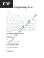 KKHSOU Assignment Front Page PDF | PDF