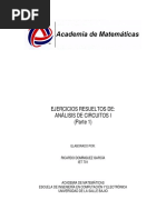 Ejercicios Resultos Paso A Paso | PDF | Resistencia Eléctrica y ...