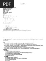 Unit 1A - Lesson Plan - Personality Types | PDF | Lesson Plan ...