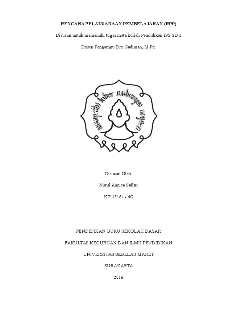 RPP IPS SD Kelas 5 | PDF