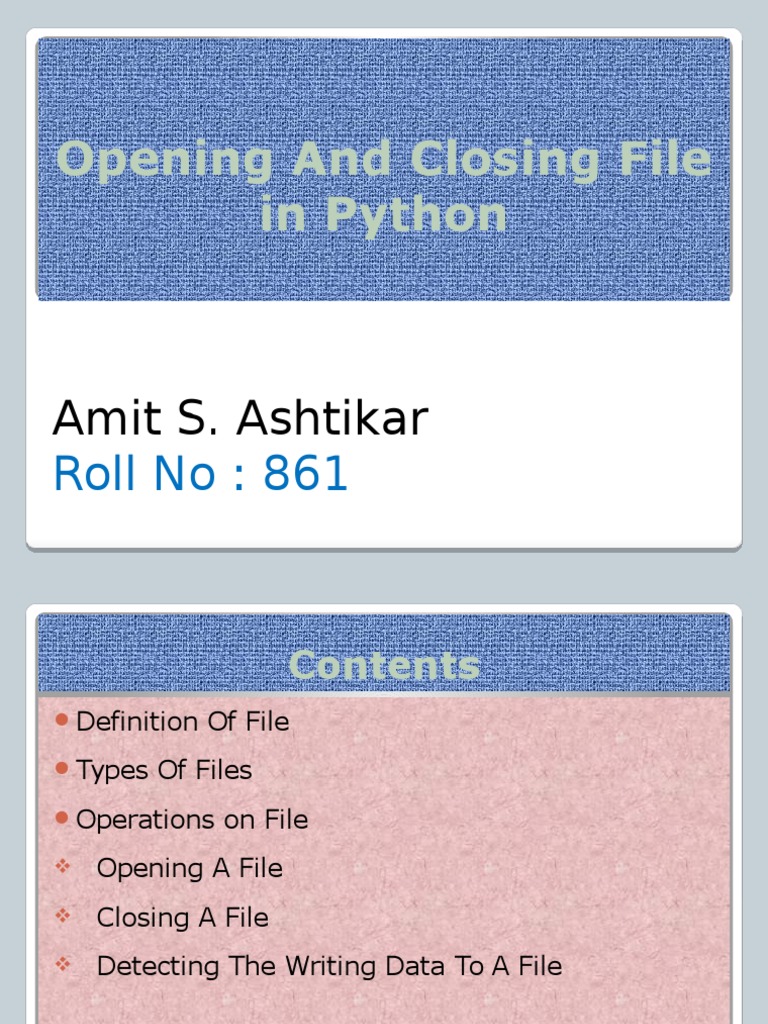Python File Operations Guide | PDF | Computers