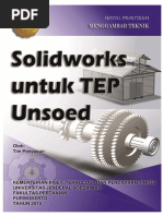 Solidwork-Tutorial Part, Assembly, & Drawing | PDF | Komputer