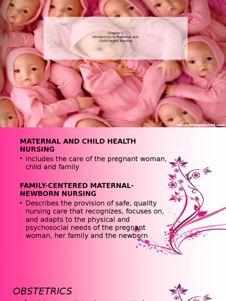 Introduction To Maternal and Child Health Nursing | PDF | Science ...
