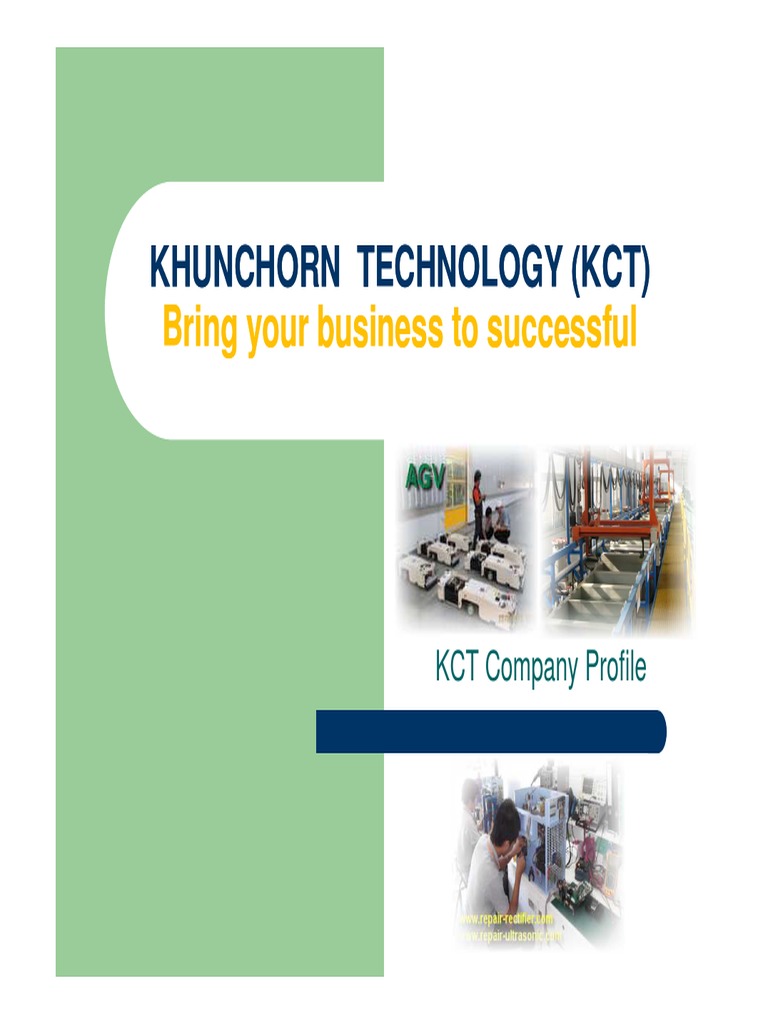 KCT Profile | PDF | Industries | Science