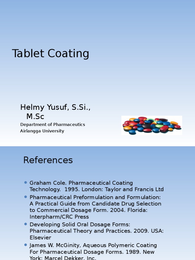 Tablet Coating | PDF