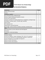 Osce Checklist | PDF
