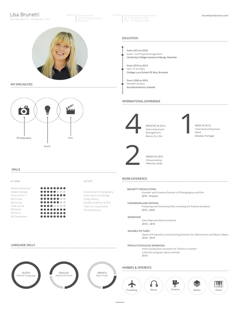 Event & Film Expert Lisa Brunetti | PDF