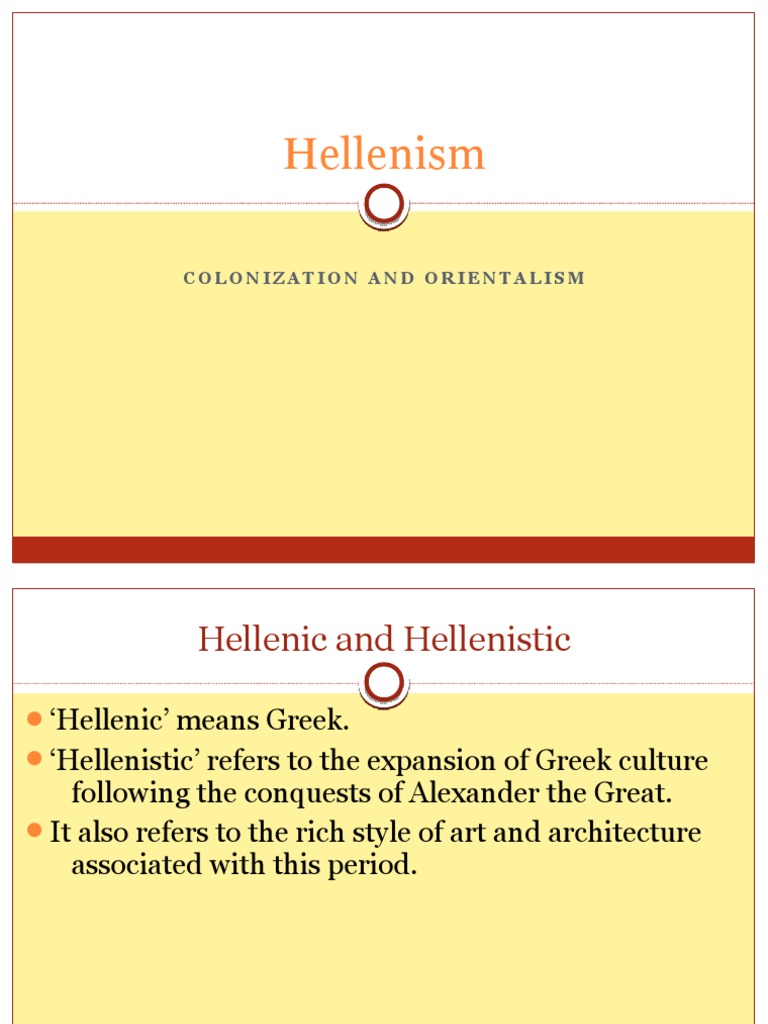6_HELLENISM | Hellenistic Period | Ancient Greece