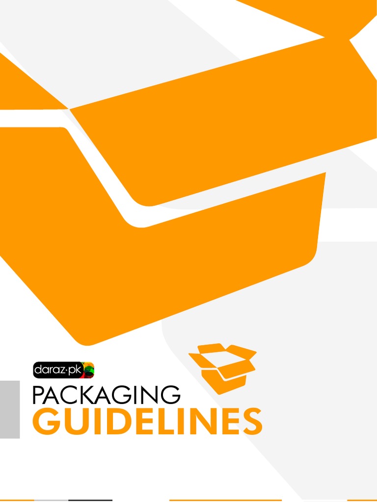 Daraz Packaging Guidelines | PDF | Packaging And Labeling | Commercial ...