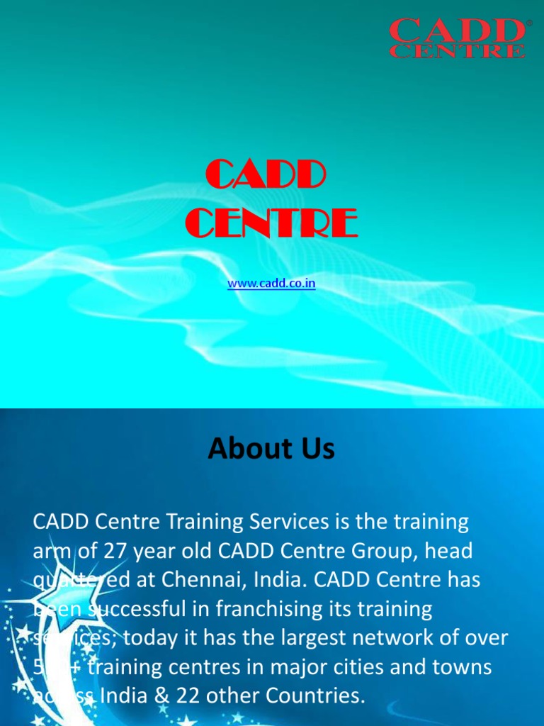 AutoCAD Courses, AutoCAD Institute, CAD Training in Chennai | PDF ...