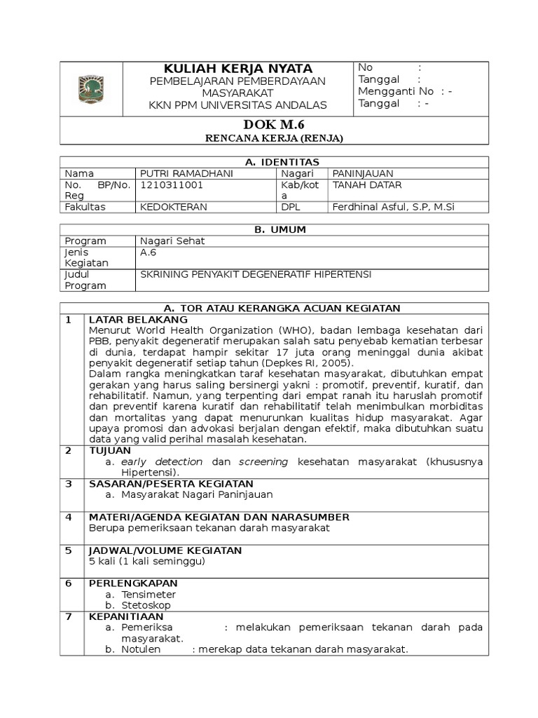 A.6 Skrining Hipertensi | PDF