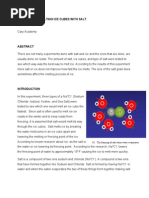 Salol Experiment: Modeling Igneous Crystallization | PDF | Igneous Rock ...