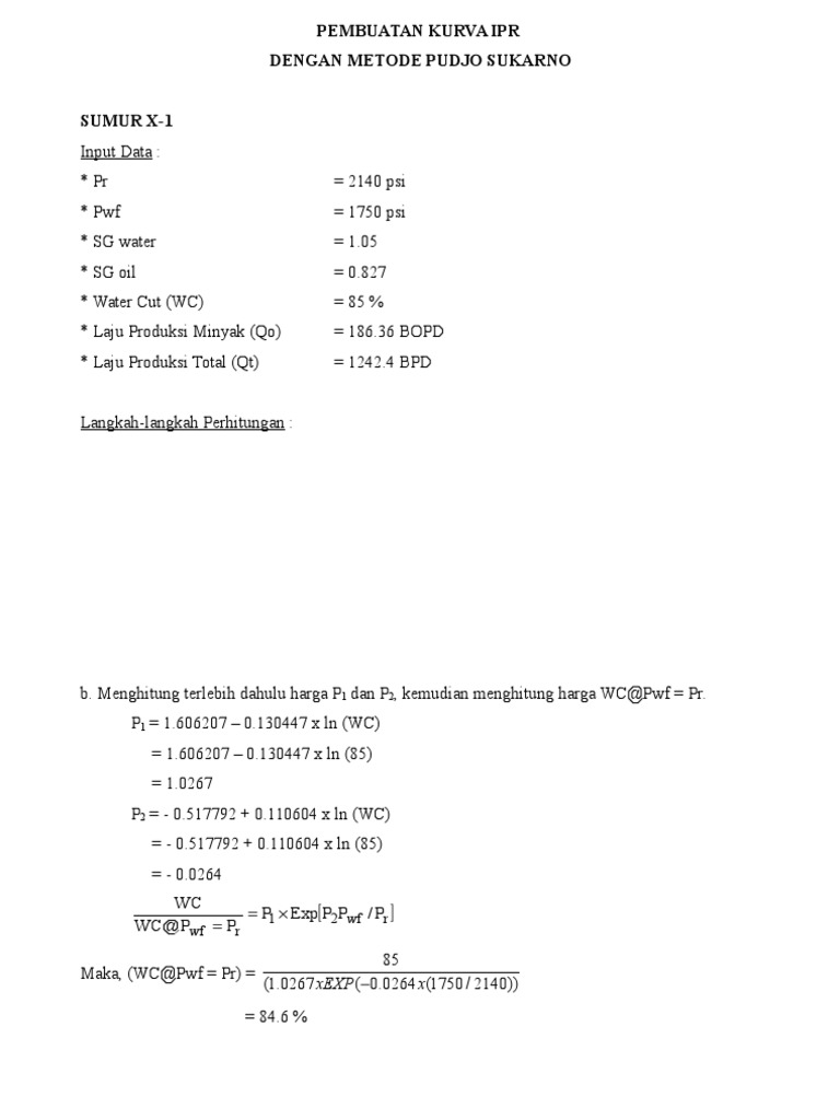 Contoh IPR 3 Fasa Pujo Sukarno | PDF