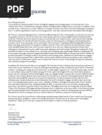 Reference Letter FAST-NUCES | PDF