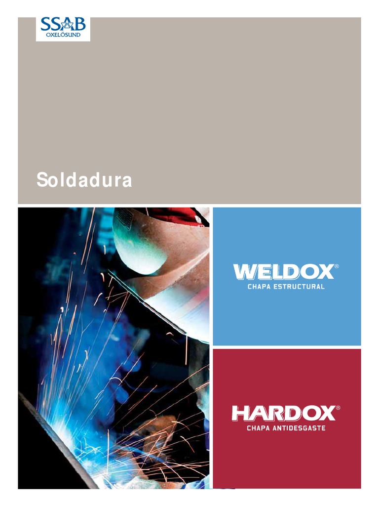 Soldadura Aceros Weldox Hardox | PDF | Soldadura | Construcción