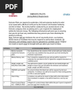 Etihad Airlines Medical Form | PDF | Chronic Obstructive Pulmonary ...